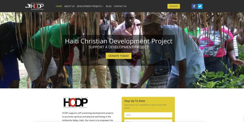 Transforming Haiti's Future: A Successful Website Upgrade